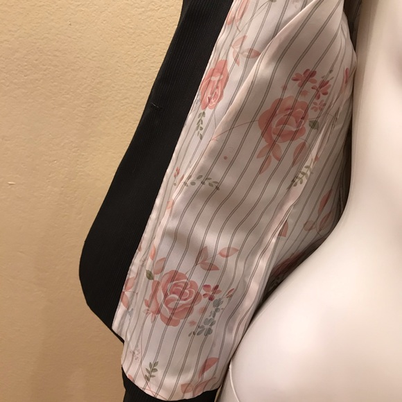 G2000 | Jackets & Coats | G200 Black Pinstriped Blazer Jacket Wool ...